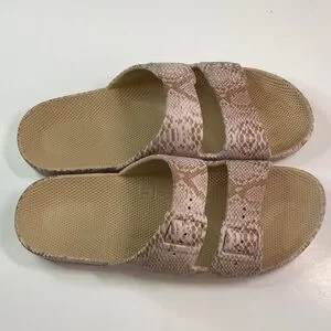 Freedom Moses | Shoes | Freedom Moses Sandals Size 9 Python Print Viper ...